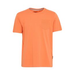 Rundhalsshirt Blend "Rundhalsshirt BHJAGO", Herren, Gr. XL, orange (arabesque), Obermaterial: 100% Baumwolle CO., Shirts Rundhalsshirt