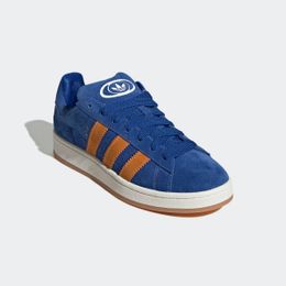 Sneaker adidas originals "CAMPUS 00S", Herren, Gr. 43, wei&szlig; (collegiate royal, bright orange, sanftes wei&szlig;), Leder, Schuhe Sneaker
