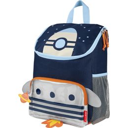 Kinderrucksack SKIP HOP "Spark Style Rakete, gro&szlig;", M&auml;dchen, Gr. B/H/T: 26,7cm x 35,6cm x 12,7cm, bunt, Polyester, Rucks&auml;cke Kinderrucksack