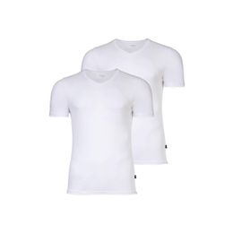 JOOP! T-Shirt JOOP "T-Shirt Everyday 2er Pack", Damen, Gr. S, wei&szlig;, Obermaterial: 95% Baumwolle CO. 5% Elasthan EL., Shirts T-Shirt
