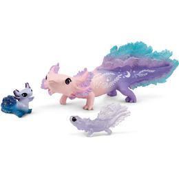 Spielfigur Schleich "BAYALA, Axolotl discovery (42628)", bunt, Spielfiguren, Kinder, Kunststoff, Spielfigur