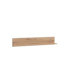 Wandboard Home Affaire "Mayenne Wandregal, Ablageboden, Ablageboard, Schwebendes Regal", artisan eiche, B:137,5cm H:24cm T:19,5cm, FSC-zertifizierter Holzwerkstoff, Regale, Wandboard, H&auml;ngeregal, Wandmontage, Breite 138 cm