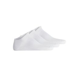 Sneakersocken Hudson "Socken SIMPLY&sup3; 3-PACK SNEAKER 3er Pack", Damen, Gr. 35-38, wei&szlig;, Obermaterial: 80% Baumwolle CO. 18% Polyamid PA. 2% Elasthan EL., Socken Sneakersocken