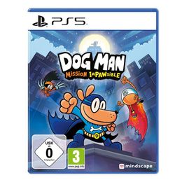 Mindscape Spielesoftware "Dog Man: Mission Impawsible", transparent (ohne farbbezeichnung), PlayStation 5, Spielesoftware, Spielesoftware