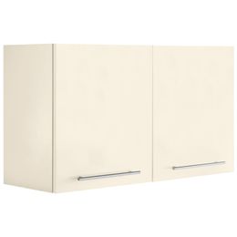 Wiho-K&uuml;chen H&auml;ngeschrank WIHO K&Uuml;CHEN "Flexi2", beige (front und korpus: magnolia), B:100cm H:56cm T:35cm, Schr&auml;nke, H&auml;ngeschrank, Breite 100 cm