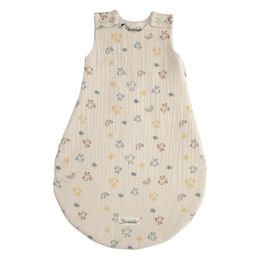 Babyschlafsack Sterntaler "Babyschlafsack 62/68 Edda", Baby, Gr. Blacklist, beige (ecru), Obermaterial: 100% Baumwolle CO., Schlafs&auml;cke Babyschlafsack