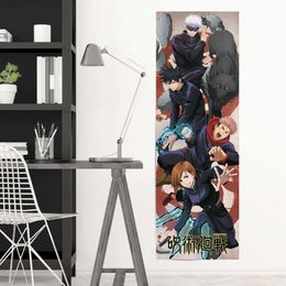 Poster Reinders "Jujutsu Kaisen", bunt (farbe bild(er): bunt), B:53cm H:158cm T:0,1cm, Holzwerkstoff, Bilder, Poster
