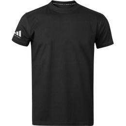T-Shirt adidas Performance Gr. M, schwarz, Shirts, Herren, M, Obermaterial: 100% Baumwolle, T-Shirt