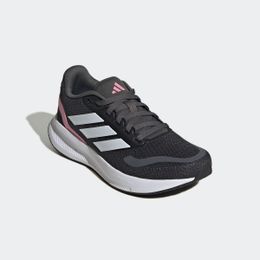 Laufschuh adidas Sportswear "RUNFALCON 5", Jungen, Gr. 39, grau six, crystal wei&szlig;, bliss pink, Synthetik, Textil, Schuhe Laufschuh, f&uuml;r Kinder