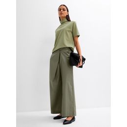 Marlene-Hose Inspirationen, Damen, Gr. 46, khaki, 75% Polyester, 21% Viskose, 4% Elasthan, unifarben, Hosen Marlene-Hose