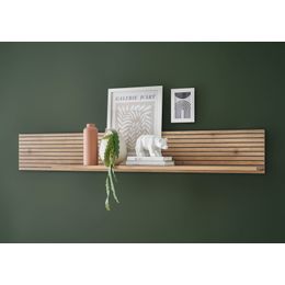 Wandboard Home Affaire "Hudson", wei&szlig; (eiche, wei&szlig;), B:150cm H:22cm T:21cm, FSC-zertifizierter Holzwerkstoff, Regale, Wandboard, in moderner Trendfarbe, Breite 150 cm