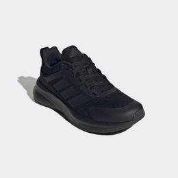 Laufschuh adidas Sportswear "FORTARUN 4.0 KIDS", Jungen, Gr. 39, schwarz (core schwarz, core schwarz, core schwarz), Synthetik, Textil, Schuhe Laufschuh, f&uuml;r Kinder & Jugendliche
