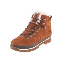 Wanderschuh Timberland "Euro HikerMID WARM WATERPROOF BOOT", Damen, Gr. 38, saddle, Leder, Schuhe Wanderschuh, Winterstiefel, Schn&uuml;rstiefel, Winterschuhe,wasserdicht&gef&uuml;ttert