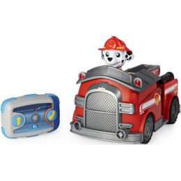 RC-Auto Spin Master "Paw Patrol - RC Marshall", rot, Fernlenkfahrzeuge, Kinder, Kunststoff, RC-Auto, inklusive Fernbedienung