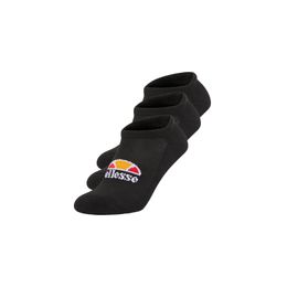 Sneakersocken Ellesse "Socken Rebi Trainer Liner 3er Pack", Damen, Gr. 37-42,5, schwarz, Obermaterial: 97% Polyester PES. 3% Elasthan EL., Socken Sneakersocken