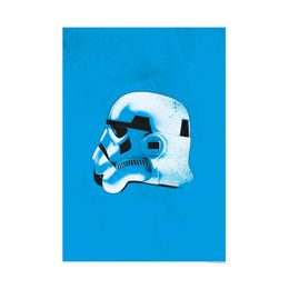 Bild Komar "Star Wars Classic Helmets Stormtrooper", bunt (farbe bild(er): bunt), B:30cm H:40cm, Holz, Papier, Bilder, Bild, Wandbild zur Dekoration im Kinderzimmer - ohne Rahmen