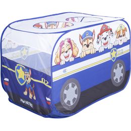 Spielzelt Roba "PAW Patrol Pop Up Spielbus", blau, Spielzelte, KinderB:75cm H:75cm L:120cm, Polyester, Spielzelt, B:75cm H:75cm L:120cm