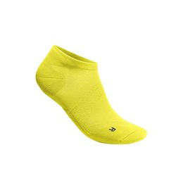 Laufsocken Bauerfeind "Run Ultralight Socks", Damen, Gr. 35-37, gelb (lemon gelb1), Polyamid, unifarben, Socken Laufsocken