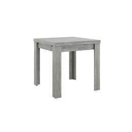M&auml;usbacher Esstisch M&Auml;USBACHER "Monti", grau (betonoptik), B:80cm H:78cm T:80cm, Tische, Esstisch, BESTSELLER, Tisch, K&uuml;chentisch, Auszugstisch ausziehbar auf 136 cm