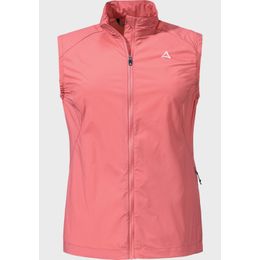 Sch&ouml;ffel Funktionsweste SCH&Ouml;FFEL "Vest Val Bavona L", Damen, Gr. 36, rosa (3245, rosa), Oberstoff : 92% Nylon 8% Elasthan, ohne Ausschnitt, Westen Funktionsweste