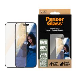 PanzerGlass Displayschutzglas "EyeCare Screen Protection", transparent, B:11cm H:1,3cm T:19,5mm, Displayfolien, Displayschutzfolie, Schutzfolie, Bildschirmschutz, kratz- & sto&szlig;fest, Displayschutzglas