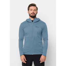 Funktionsjacke Jack Wolfskin "PRELIGHT ALPHA JKT M", Herren, Gr. XXL (58), blau (elemental, blau), 1. OBERSTOFF: 100% POLYAMID. 2. OBERSTOFF: 93% POLYESTER, 7% ELASTHAN. 1.Futter: 100% POLYESTER. 2.Futter: 100% POLYESTER, Jacken Funktionsjacke