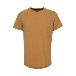 T-Shirt 11 Project "T-Shirt PRJonte", Herren, Gr. L, braun (chipmunk), Obermaterial: 95% Baumwolle CO. 5% Elasthan EL., Shirts T-Shirt