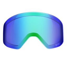 Snowboardbrille YEAZ "Magnetisches Wechselglas APEX", gr&uuml;n, Sportbrillen, Snowboardbrille