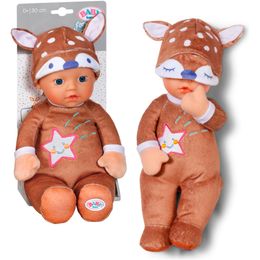 Babypuppe Baby Born "for babies Sleepy Reh, 30 cm", bunt, Puppen, BabyH:30cm, Babypuppe, mit Rassel im Inneren, H:30cm