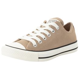 Sneaker Converse "CHUCK TAYLOR ALL STAR COLORFUL SUEDE", Herren, Gr. 41, schwarz (vintage cargo, egret, schwarz), Leder, Schuhe Sneaker