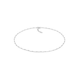 Choker Elli "Halskette Choker Kugelkette Basic Rund 925er Silber" Gr. 36, silber, Halsketten, Damen, ohne Stein, Silber 925 (Sterlingsilber), Choker