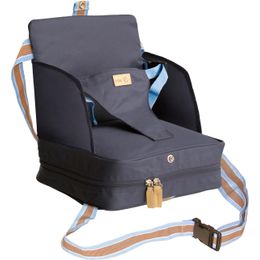 Tischsitz Roba "Boostersitz, dunkelblau", Baby, blau (dunkelblau), Polyester, Tischsitze Tischsitz