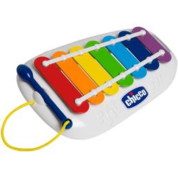 Spielzeug-Musikinstrument Chicco "Erstes Xylophon", bunt, Spielzeug-Musikinstrumente, KinderB:3,5cm H:15cm T:25,5cm, Kunststoff, Spielzeug-Musikinstrument, B:3,5cm H:15cm T:25,5cm
