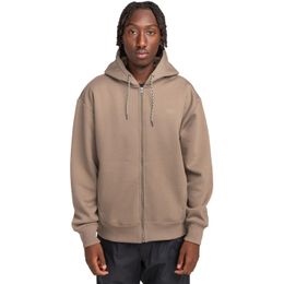 Hoodie Element "Rain Cornell", Herren, Gr. S, braun (walnut), Obermaterial: 70% Microfaser, 30% Walkfrottier;, Sweatshirts Hoodie