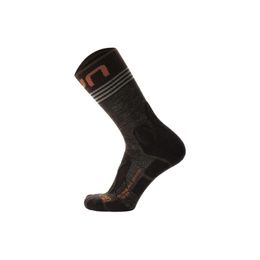 Kurzsocken uyn "Socken 1er Pack", Herren, Gr. 42-44, braun, Obermaterial: 46% Polyamid PA. 25% Wolle mw. 23% Lyocell CLY. 3% Elasthan EL. 3% Leinen LI., Socken Kurzsocken