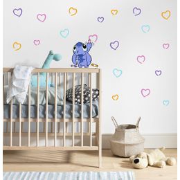 Wandtattoo Komar "Stitch Artist - Gr&ouml;&szlig;e 50 x 70 cm", bunt, Disney, Folie, Wandtattoos, Wandtattoo, selbstklebend, Wandsticker, Kinderzimmer