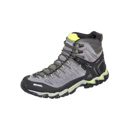 Wanderschuh Meindl "Meindl Lite Hike GORE-TEX", Herren, Gr. 42,5, Normalschaft, grau, Veloursleder, Schuhe Wanderschuh, GORE-TEX &ndash; Winddicht, wasserdicht und atmungsaktiv