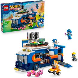 Konstruktionsspielsteine Lego "Team Sonics Kommando-Truck (77006), Lego Sonic", bunt, Spielbausteine, Kinder, Kunststoff, Konstruktionsspielsteine, Made in Europe