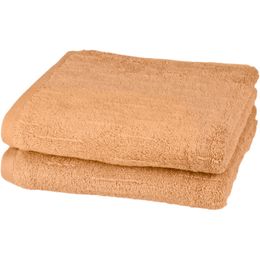 Handtuch Ross "Premium", braun (caramel), B:50cm L:100cm, Frottier, Obermaterial: 100% Baumwolle, Handt&uuml;cher, Handtuch, 100% Baumwolle