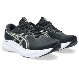 Laufschuh asics "GEL-EXCITE 11", Damen, Gr. 39, schwarz, meteor grau, Textil, Schuhe Laufschuh