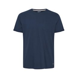 T-Shirt Blend "T-Shirt BHNasir", Herren, Gr. S, blau (marineblaus), Obermaterial: 100% Baumwolle CO., Shirts T-Shirt