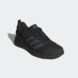 Trainingsschuh adidas Performance "DROPSET 3", Damen, Gr. 43, schwarz (core schwarz, grau four, grau four), Textil, Schuhe Trainingsschuh