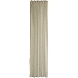 Vorhang HOMING "Dean" Gr. 1, beige, B:140cm H:245cm, Polyester, Gardinen, Vorhang, Vorhang Dean