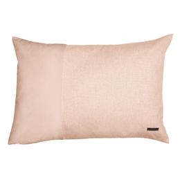 Dekokissen Esprit "Harp", rosa, unifarben, B:58cm L:38cm, Obermaterial: 100% Polyester, Dekokissen_Sitzkissen_Kissenh&uuml;llen, Dekokissen, aus Microvelour
