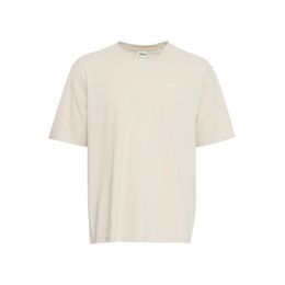 !Solid T-Shirt SOLID "T-Shirt SDElan", Herren, Gr. XL, beige (oatmeal), Obermaterial: 100% Baumwolle CO., oversize normal, Rundhals, Shirts T-Shirt