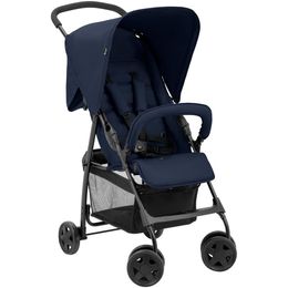 Kinder-Buggy hauck "Sport", Baby, blau (dunkelblau), Kunststoff, Polyester, Stahl, Kinderwagen Kinder-Buggy, Reisebuggy