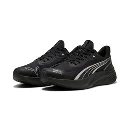 Laufschuh Puma "POUNCE LITE PTX", Damen, Gr. 47, schwarz-wei&szlig; (Puma schwarz, Puma wei&szlig;), Textil, Schuhe Laufschuh