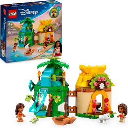 Konstruktionsspielsteine Lego "Vaianas Inselspa&szlig; (43260), Lego Disney Princess", bunt, Spielbausteine, Kinder, Kunststoff, Konstruktionsspielsteine, Made in Europe