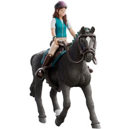 Spielfigur Schleich "HORSE CLUB, Lisa & Storm (42712)", bunt, Spielfiguren, Kinder, Kunststoff, Spielfigur, Made in Europe