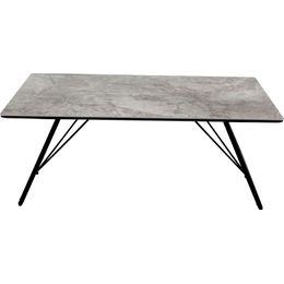 Couchtisch PAROLI, grau (schwarz, hellgrau marmoriert), B:110cm H:42cm T:60cm, Tische, Couchtisch